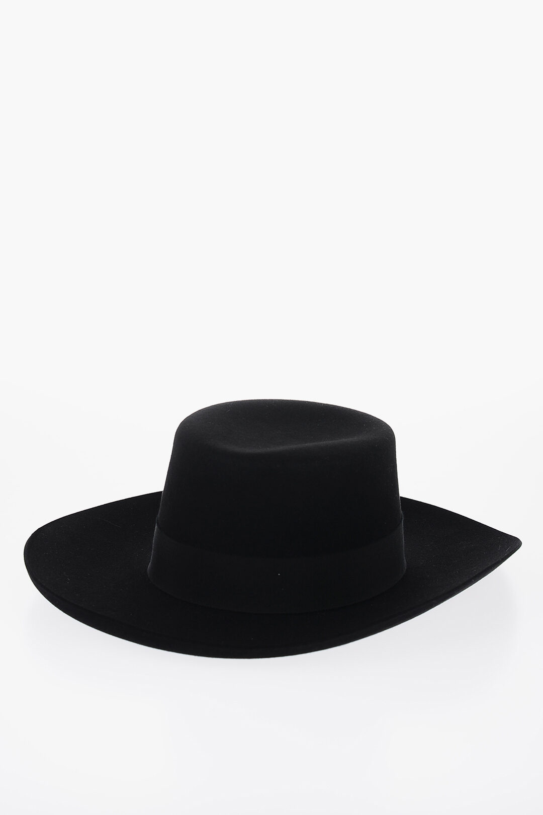 Balmain Wool Felt Hat with Ton-sur-ton Band women - Glamood Outlet