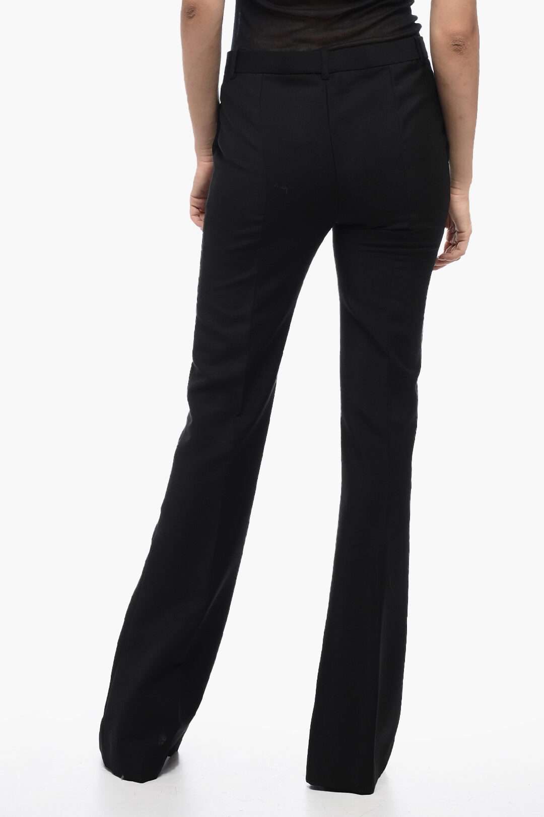 Versace Wool Flare-Fit Pants women - Glamood Outlet