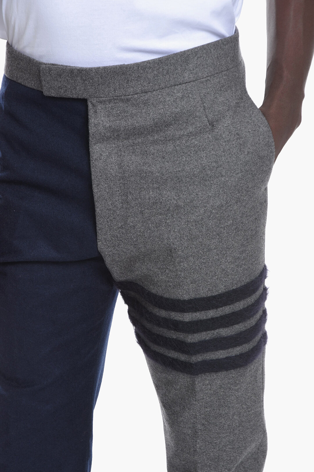 Thom Browne Wool FOUR BAR Pants men - Glamood Outlet