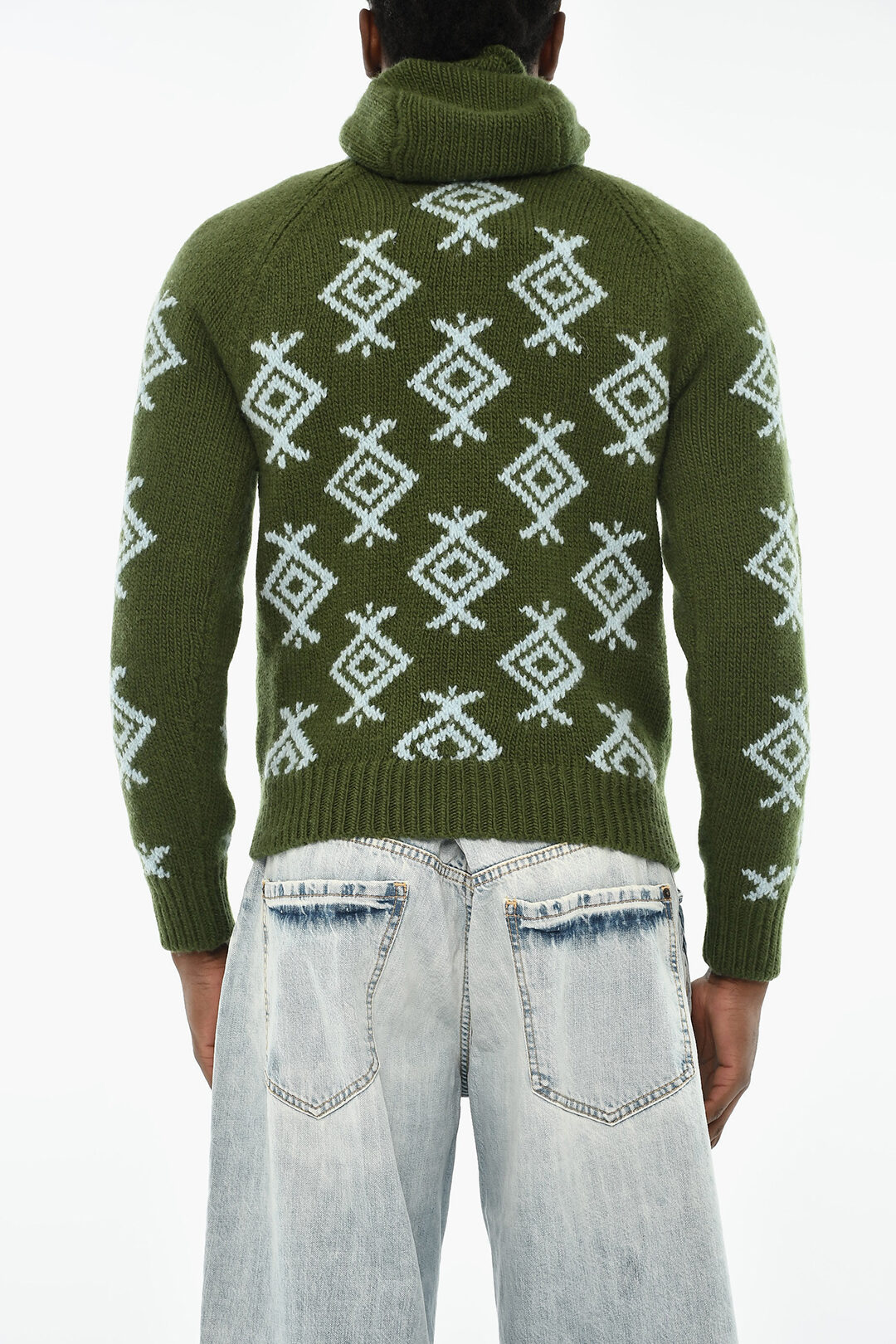 Dsquared2 Wool Hooded Sweater men - Glamood Outlet