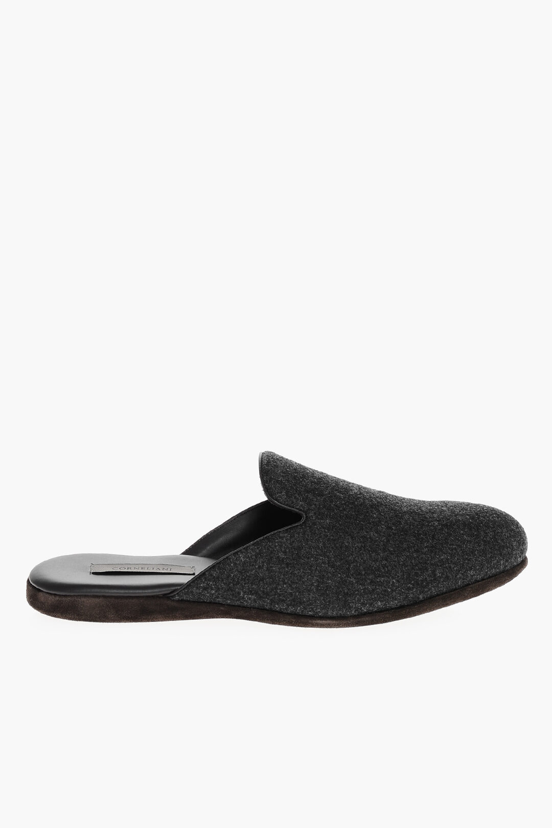 Corneliani Wool Mules With Suede Soles men - Glamood Outlet