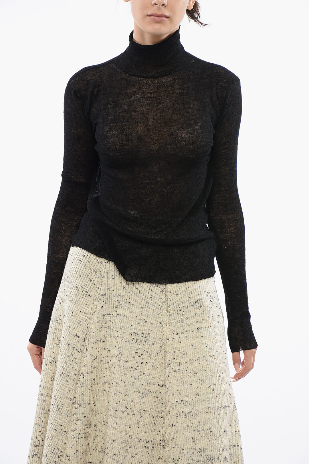 Jil Sander Wool Sheer Sweater women - Glamood Outlet