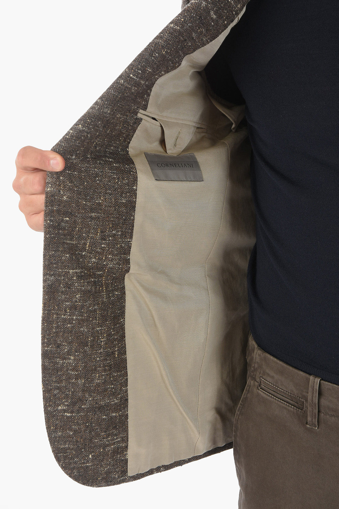 Corneliani Wool Silk and Cashmere LEADER SOFT Blazer men - Glamood Outlet