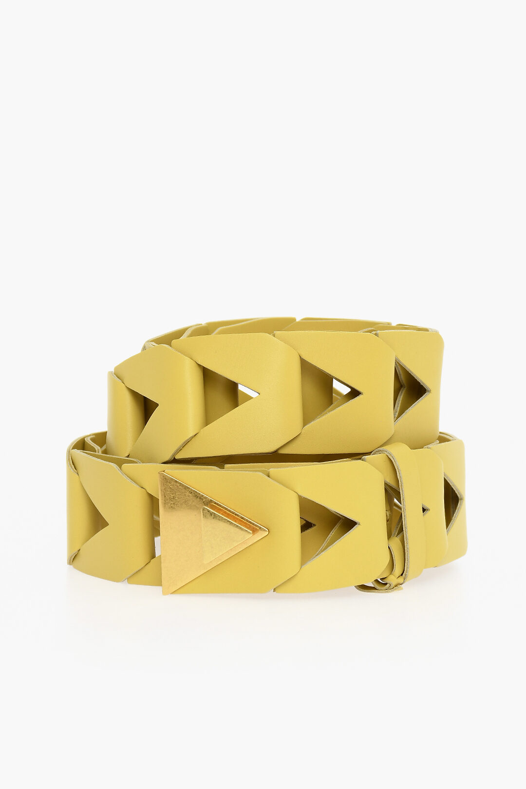 Bottega Veneta Woven Leather FRENCH Belt women - Glamood Outlet