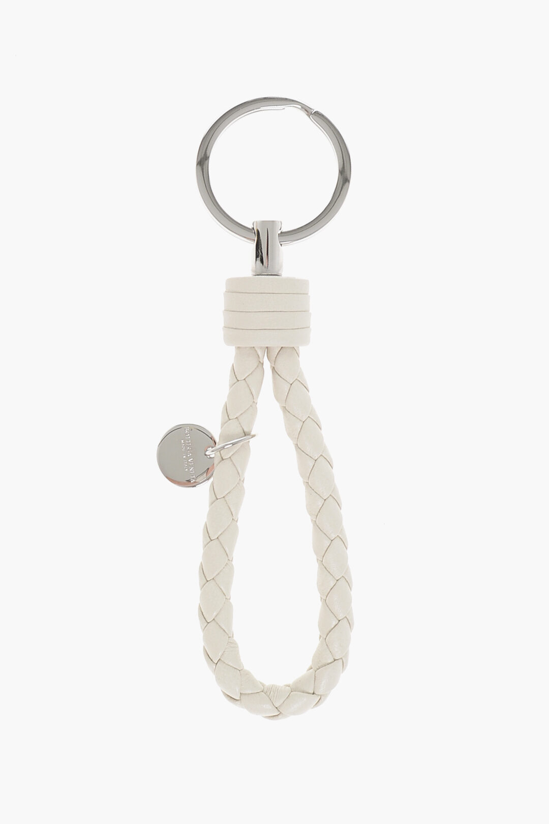 Bottega Veneta Woven Leather Key Ring women - Glamood Outlet