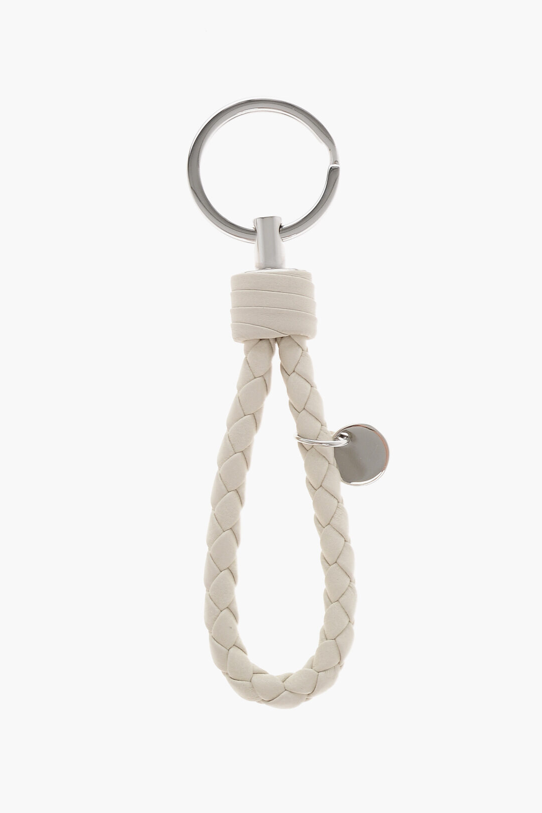 Bottega Veneta Woven Leather Key Ring women - Glamood Outlet