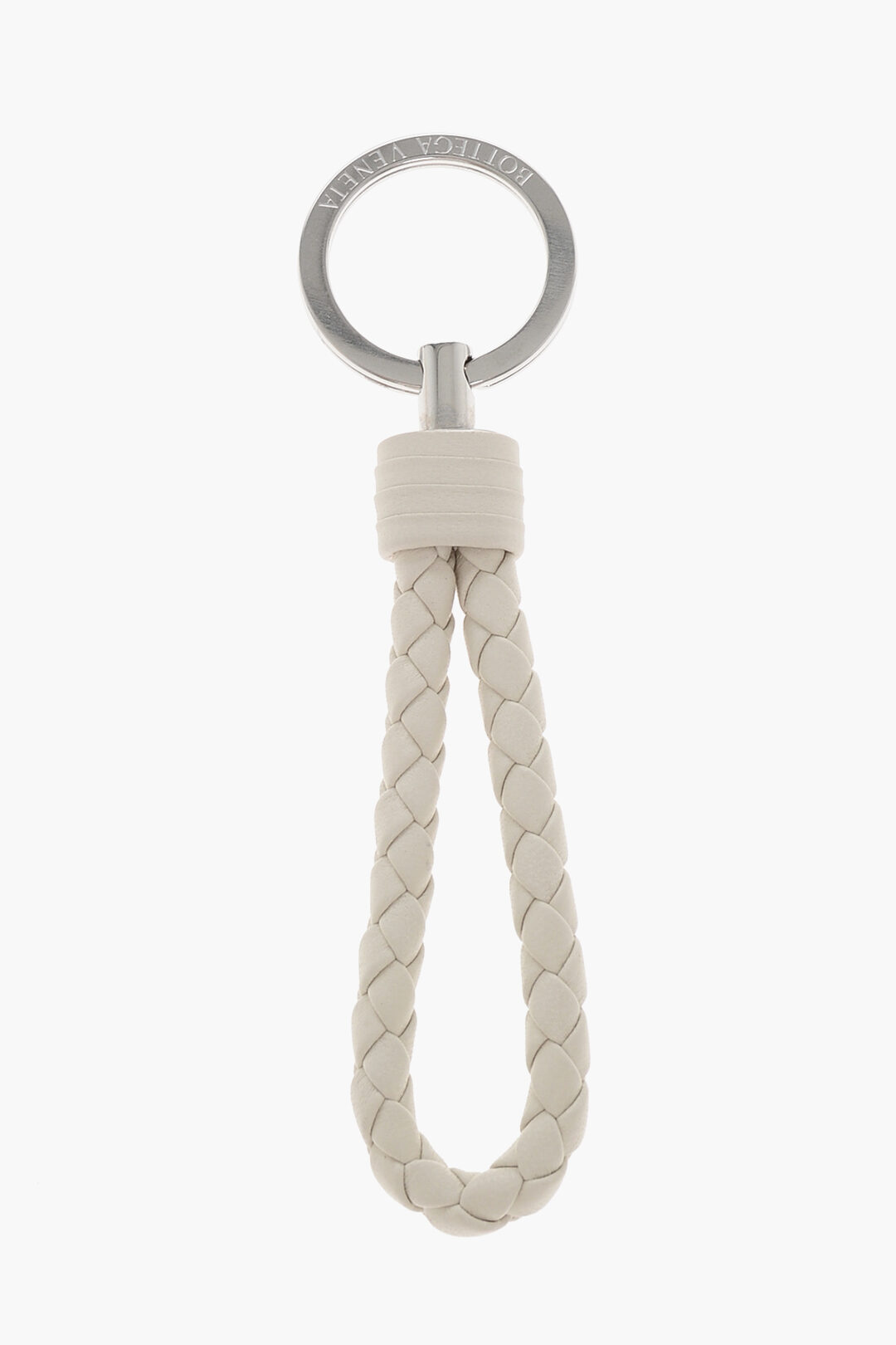 Bottega Veneta Woven Leather Key Ring women - Glamood Outlet