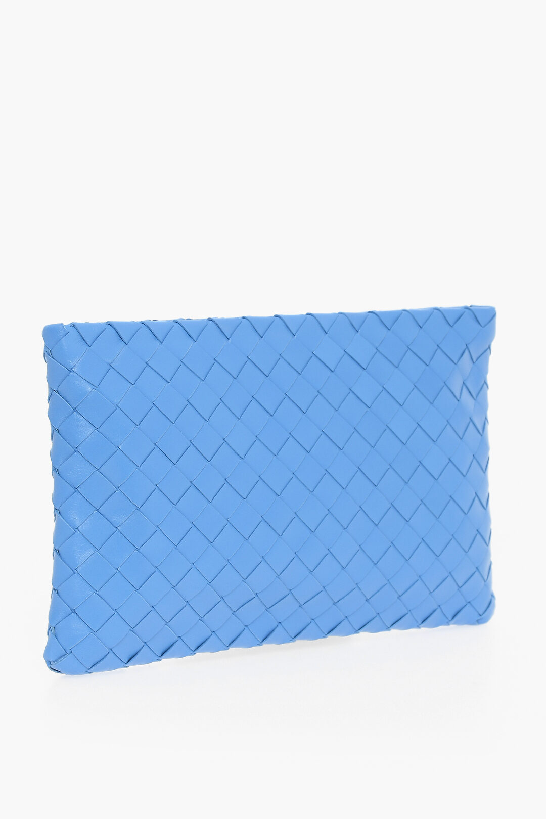 Bottega Veneta Woven Leather Pochette with Zip women - Glamood Outlet