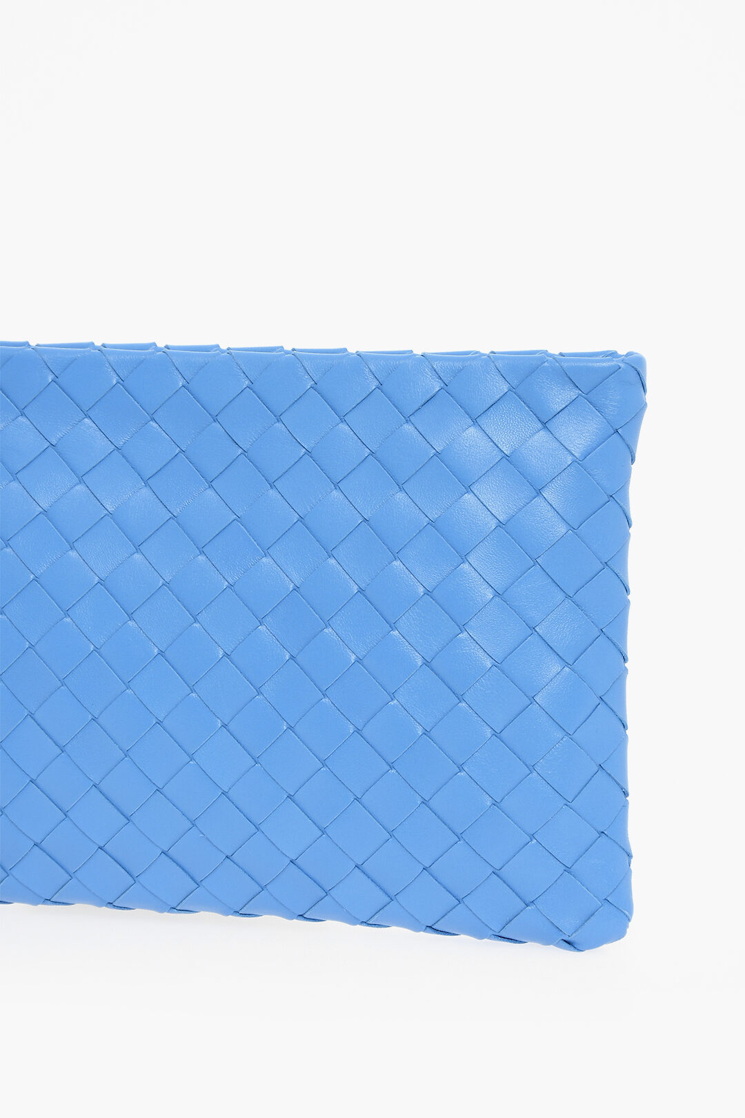 Bottega Veneta Woven Leather Pochette with Zip women - Glamood Outlet
