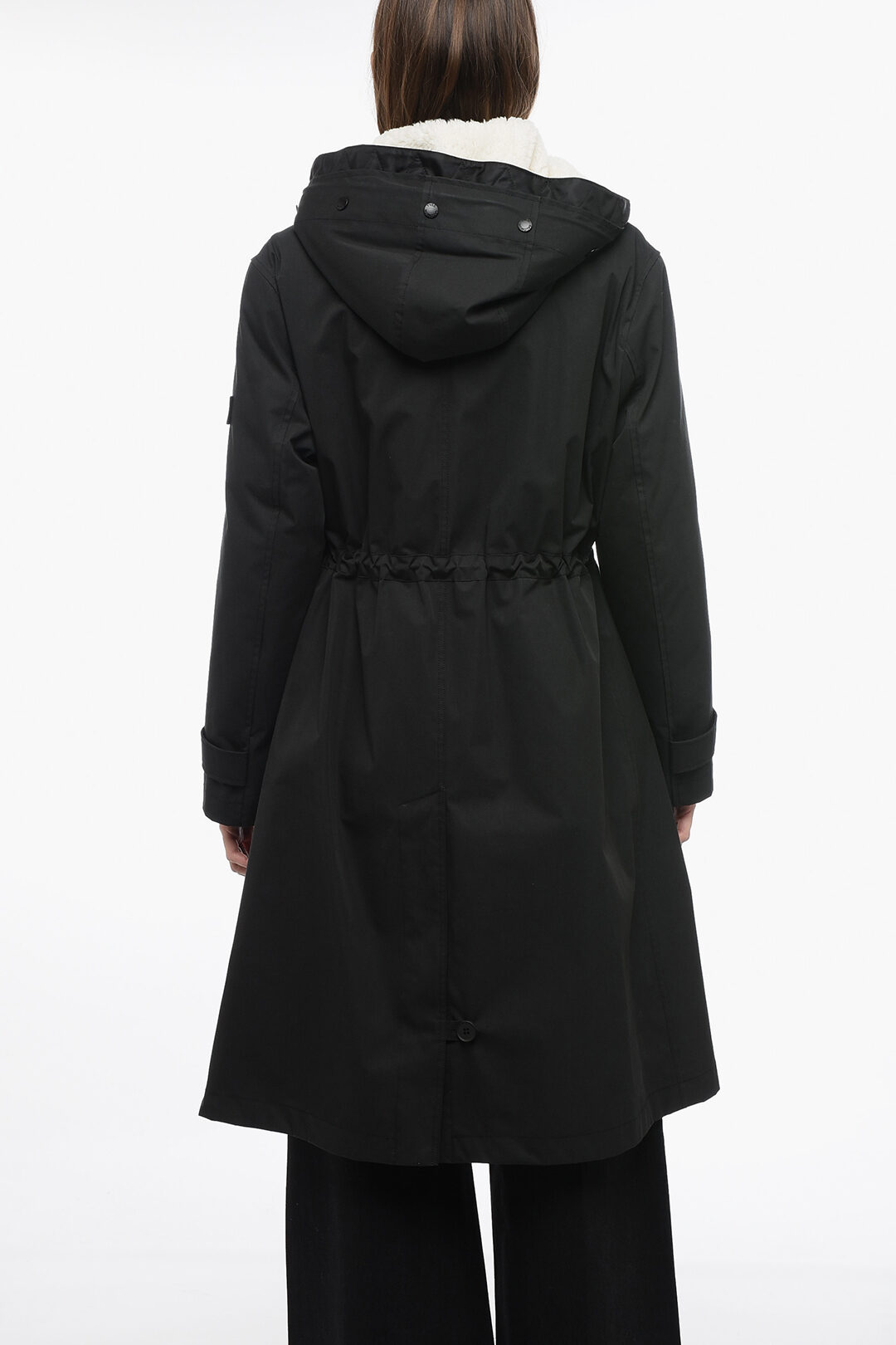 Yves Salomon YS ARMY Parka Jacket with Pile-Borg Lining women - Glamood ...