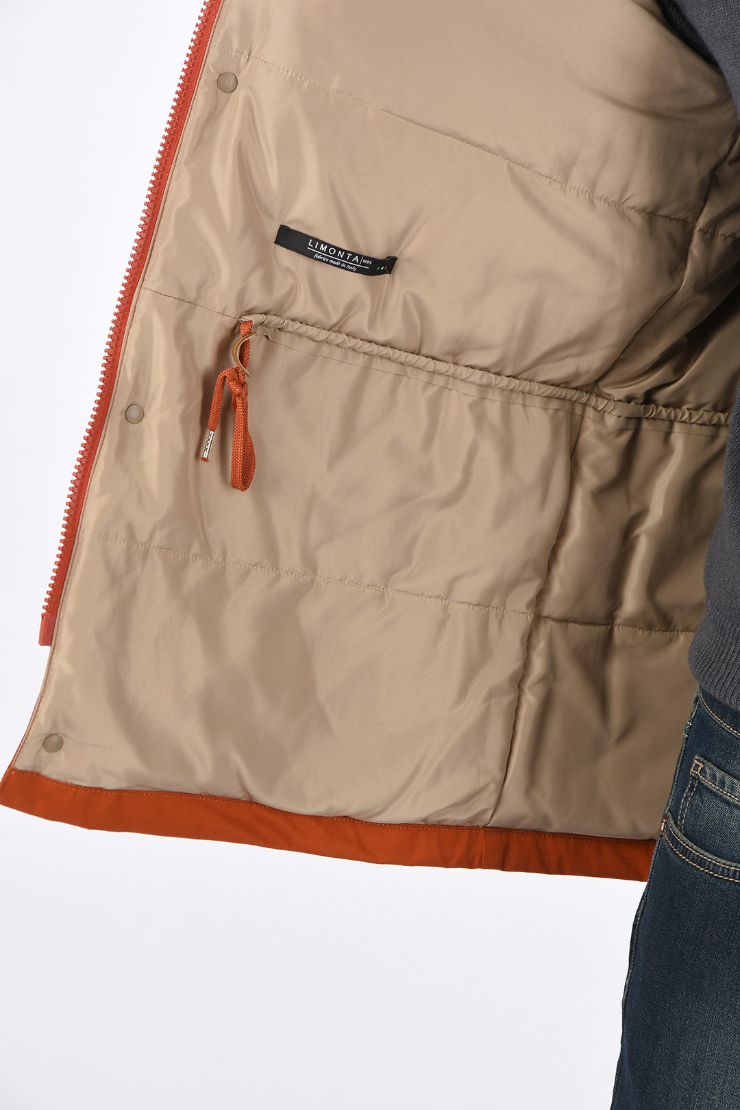 Holubar Zip closure Down Jacket with hood men - Glamood Outlet