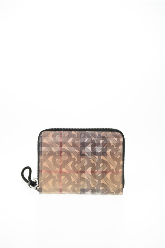 Burberry Zipped 3D Monogram Wallet men - Glamood Outlet
