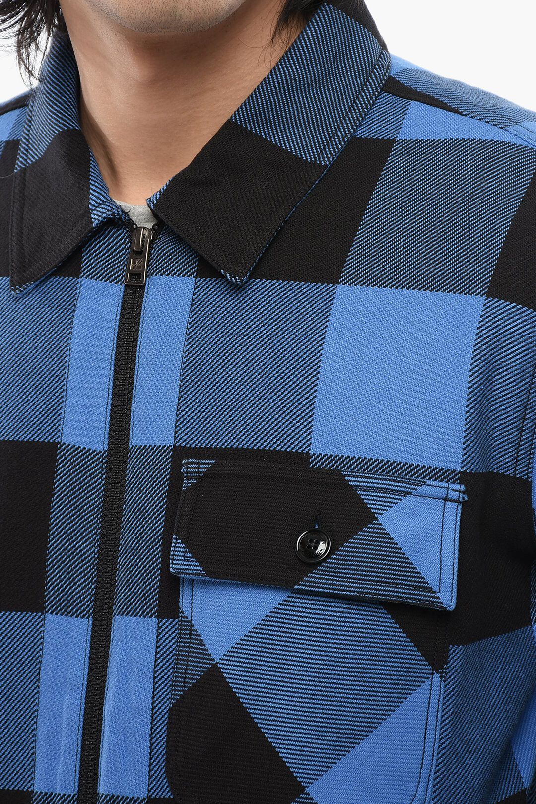 Woolrich Zipped Checkered BUFFALO Overshirt herren - Glamood Outlet